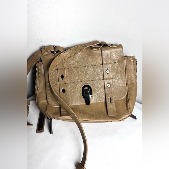 Via Spiga | Bags | Via Spiga Sasha Whiskey Leather Msrp 68 Flap Brown ...